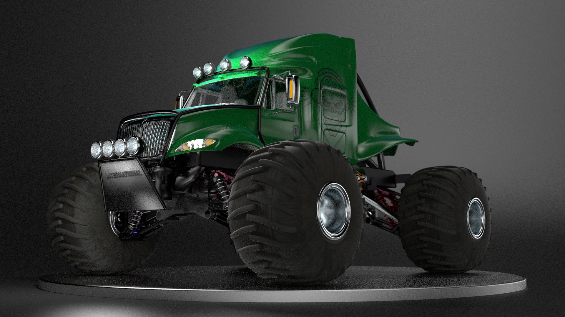 Monster International por Oscar Ardito y Oscar Paz – Animationem